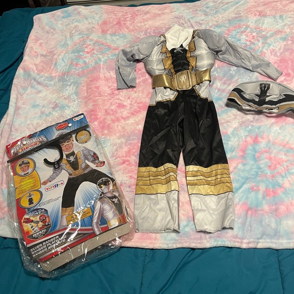 Disguise | Costumes | Toddler Power Rangers Silver Ranger Costume 3t4t ...